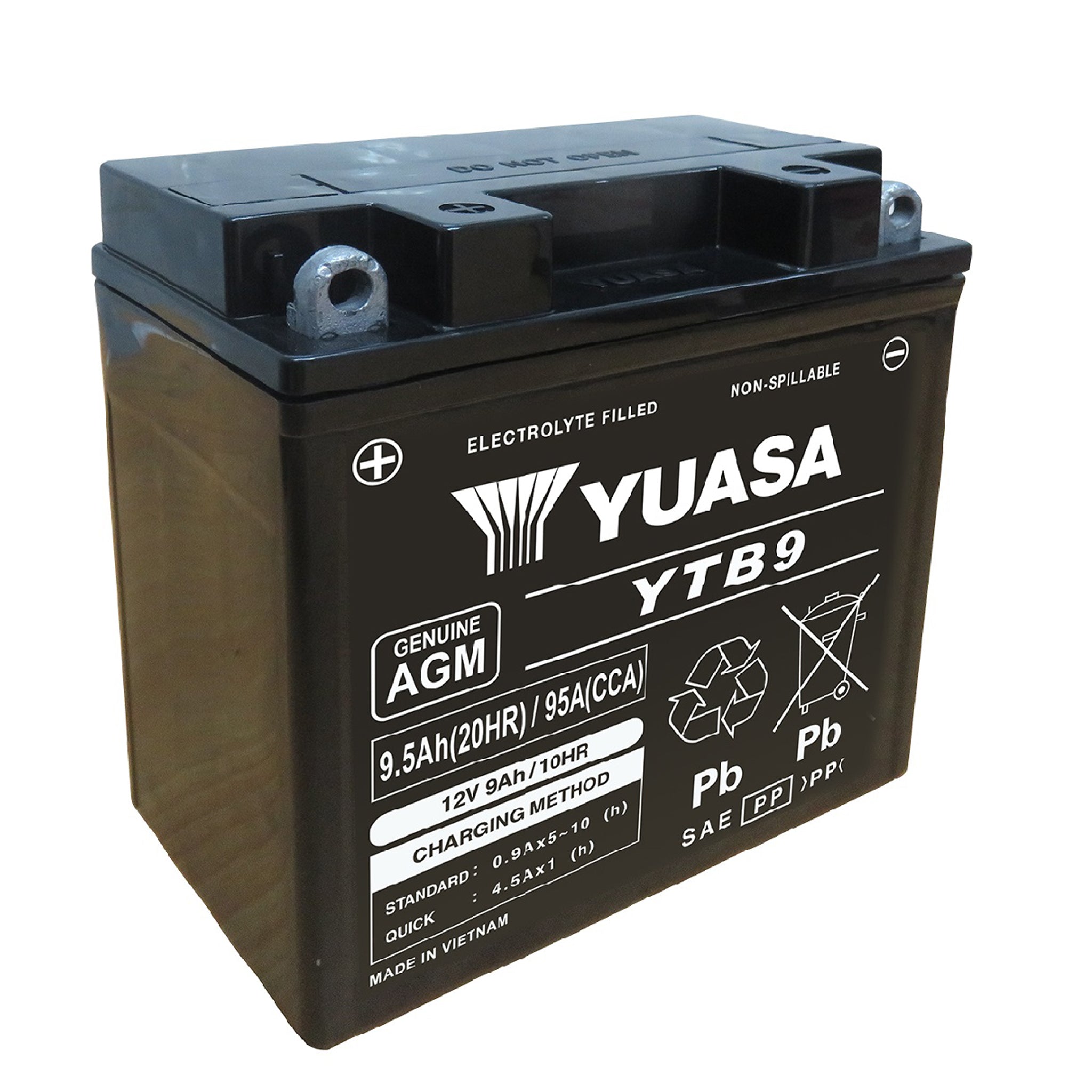 Yuasa YTB9 12V Maintenance Free Battery | Arnold Clark Autoparts