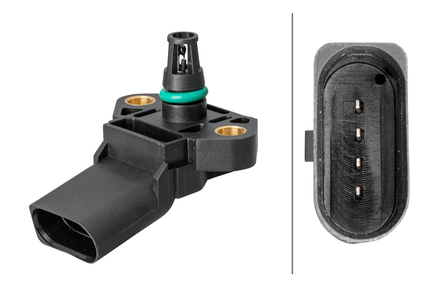 "HELLA 6PP 009 400-951 Sensor, intake manifold pressure - 4-pin connector | Arnold Clark Autoparts"