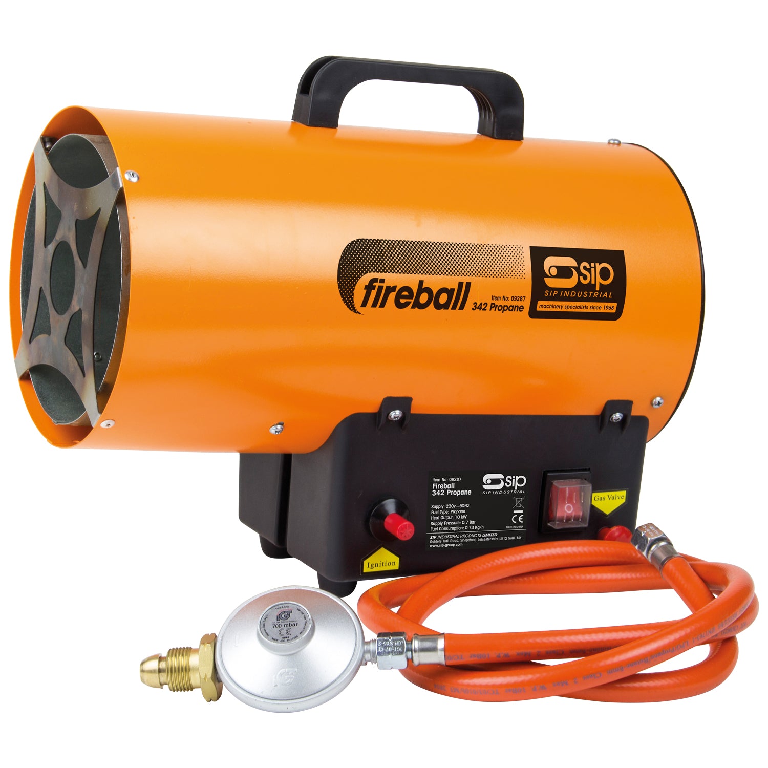 SIP FIREBALL 342 Propane Space Heater | Arnold Clark Autoparts