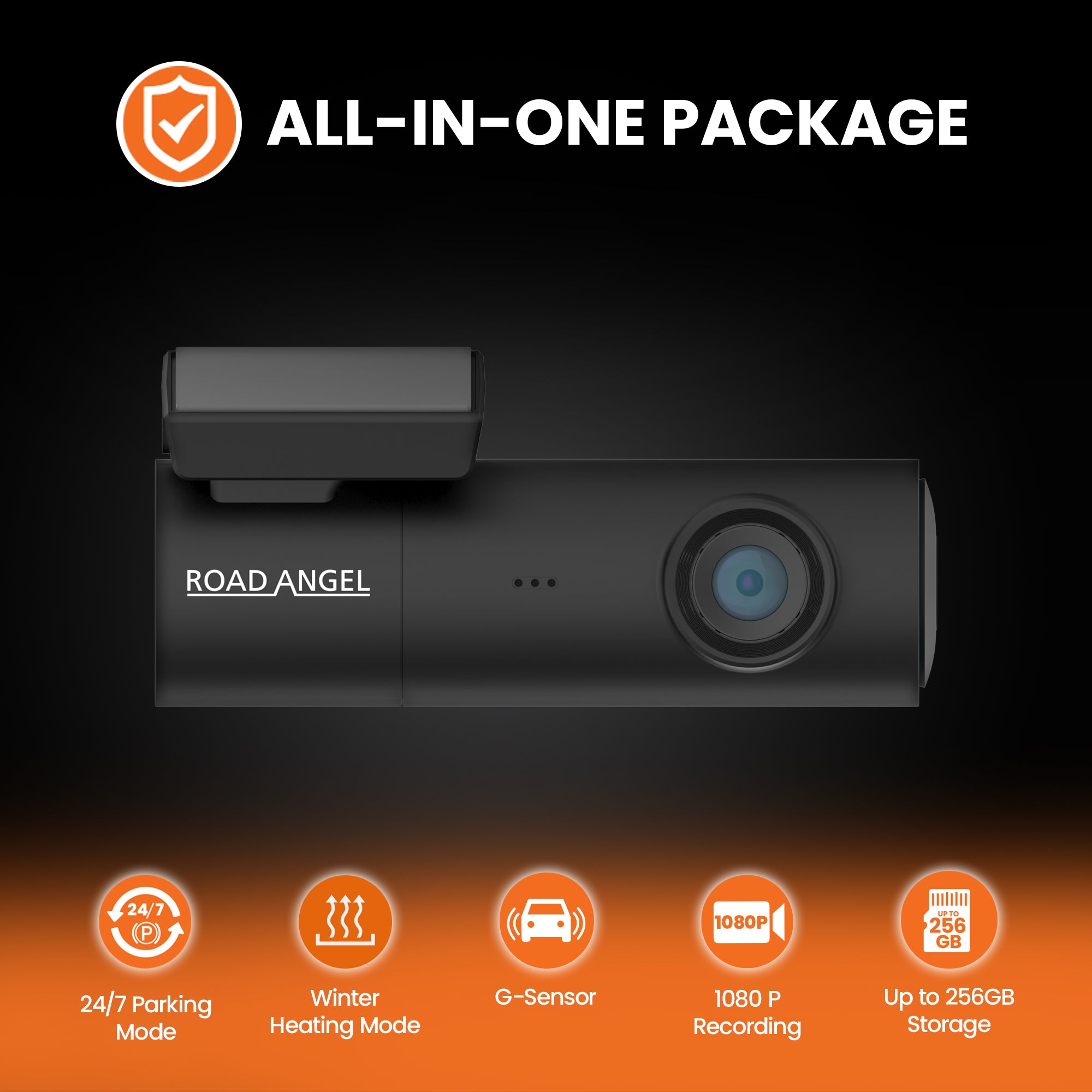 Halo Spark Full HD 1080p Single Dash Camera With Parking Mode & Winter ...
