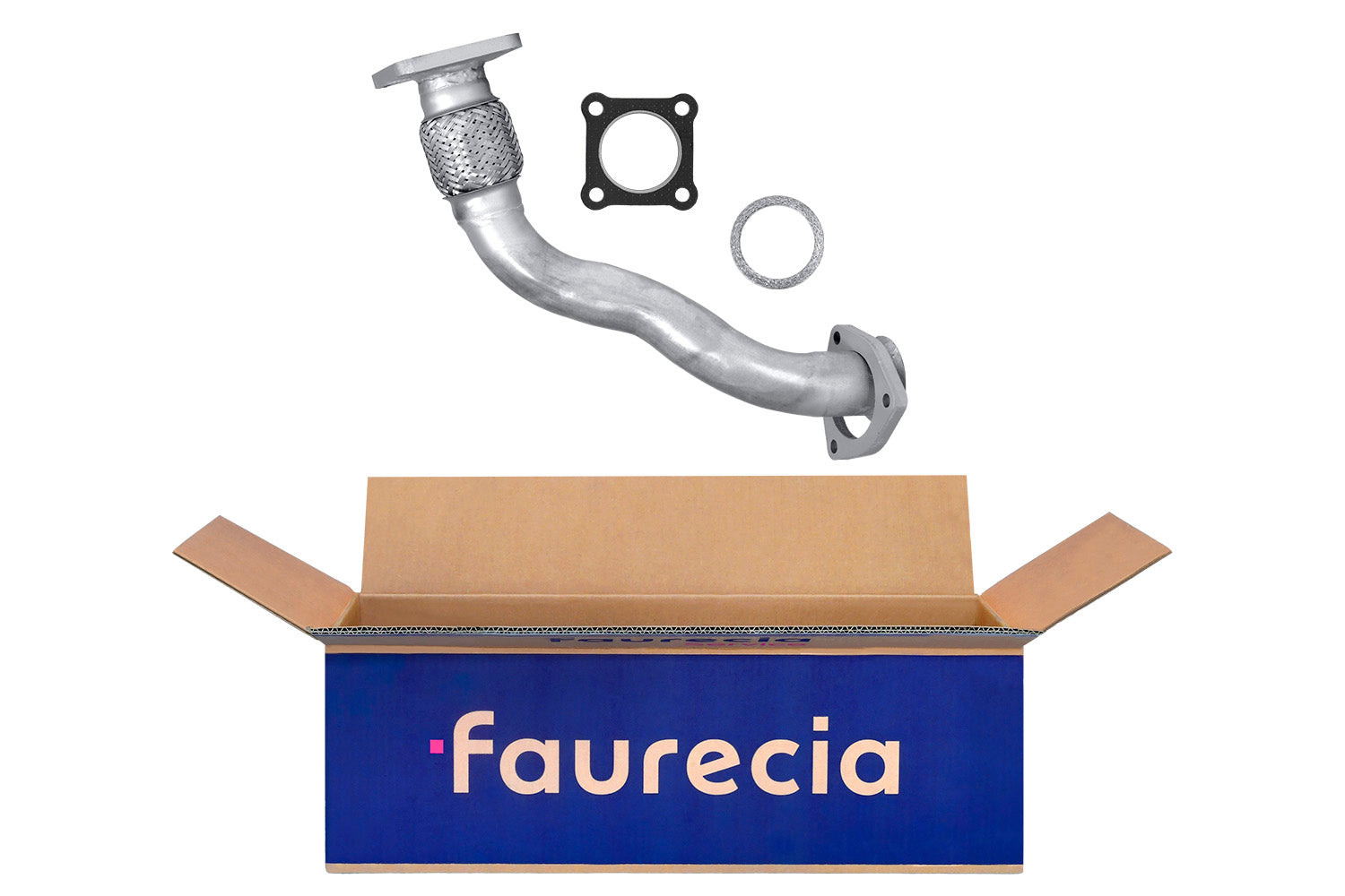 FAURECIA 8LB 366 020-921 Front Muffler - Easy2Fit« Kit - fits FORD ...