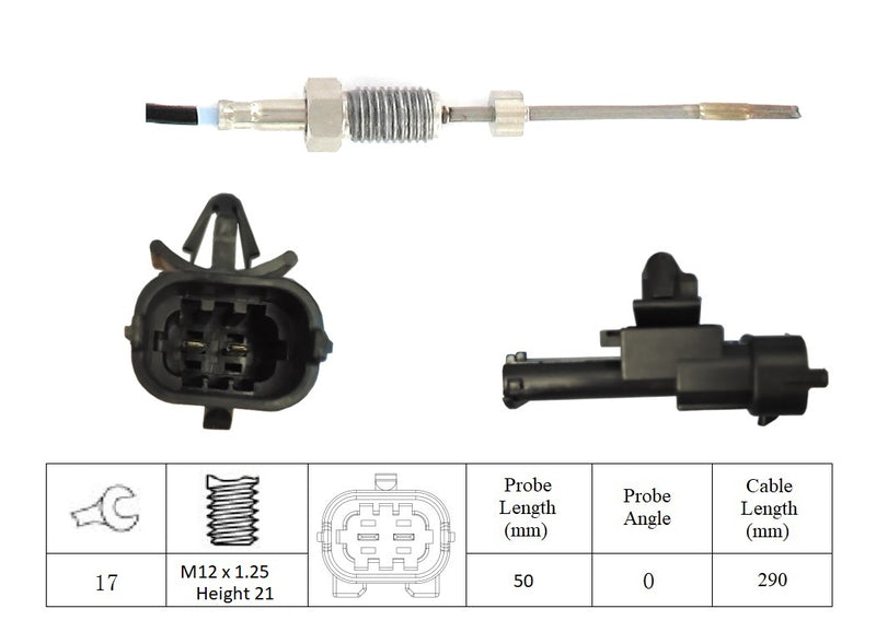 Lucas Exhaust Gas Temperature Sensor - LGS7215 | Arnold Clark Autoparts