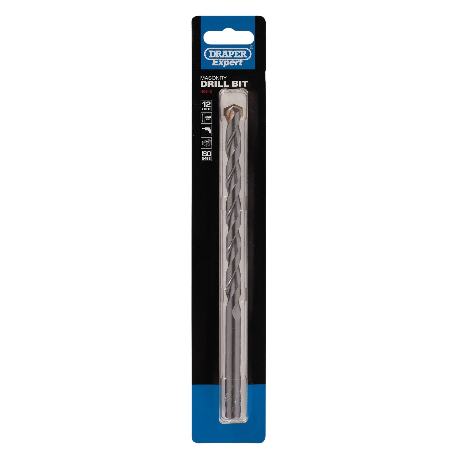 Draper Expert Masonry Drill Bit 12x200mm - 40810| Arnold Clark Autoparts