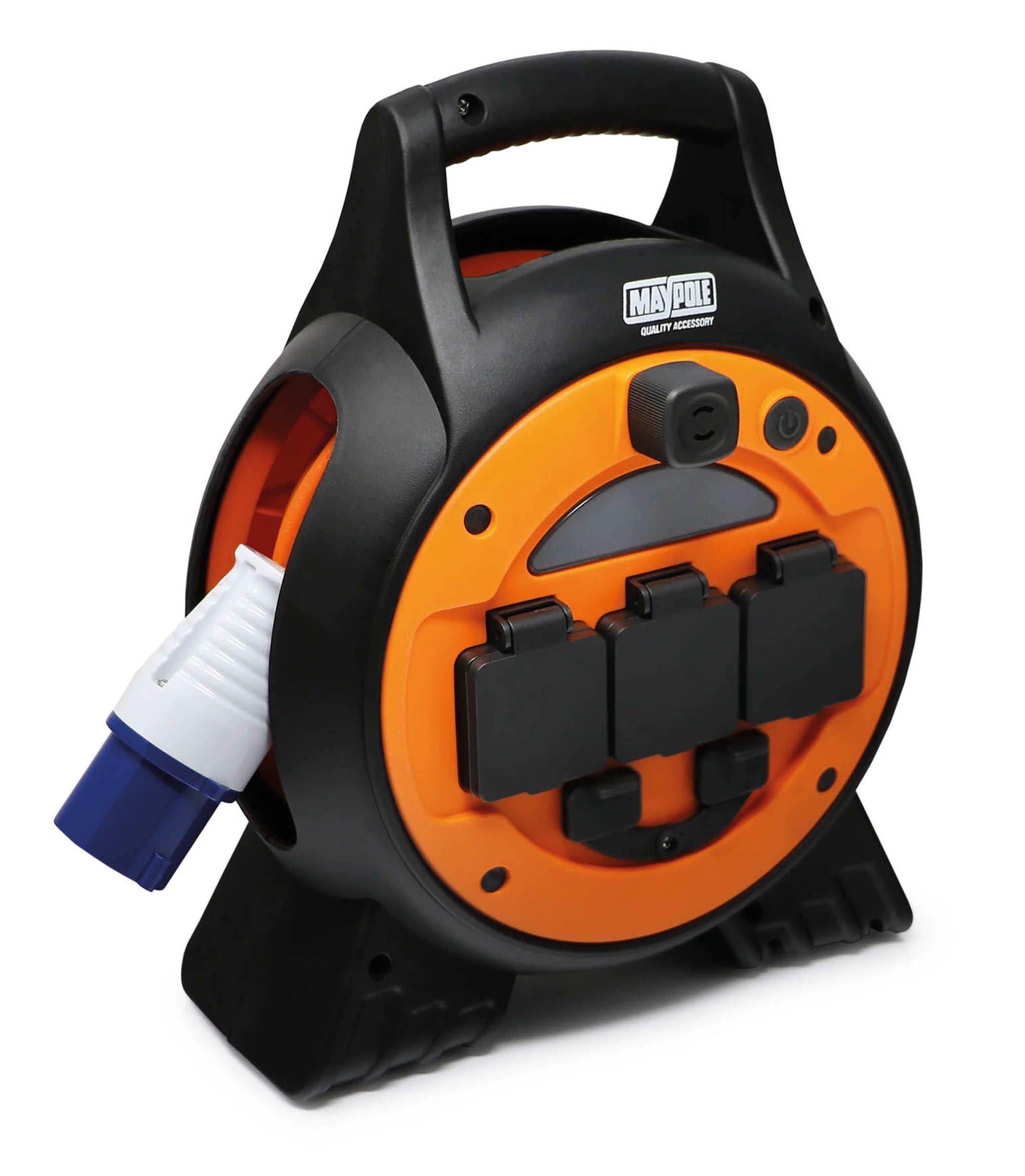 Maypole 15M Roller Mobile Mains Power Unit with LED Light - MP3767 ...