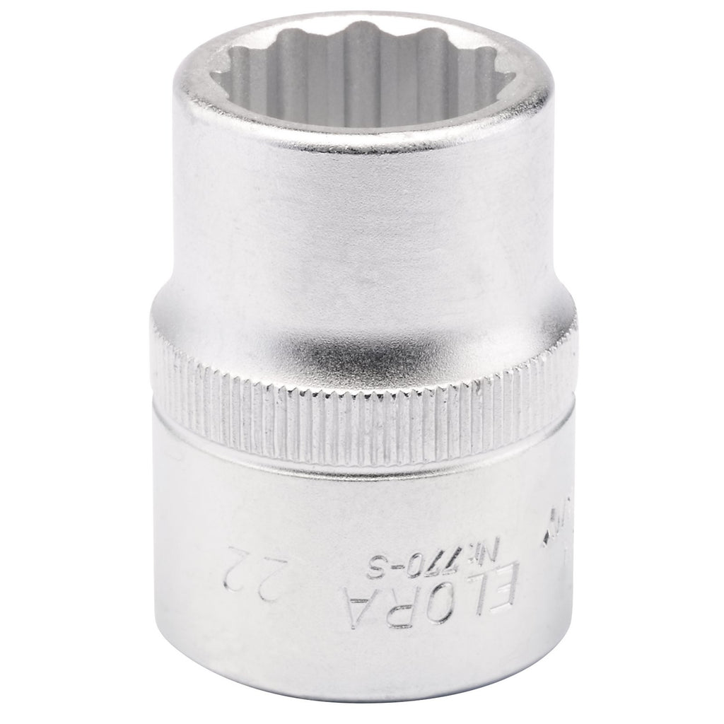 Elora 22mm BI-HEX Socket 3/4"Drive - 00707| Arnold Clark Autoparts