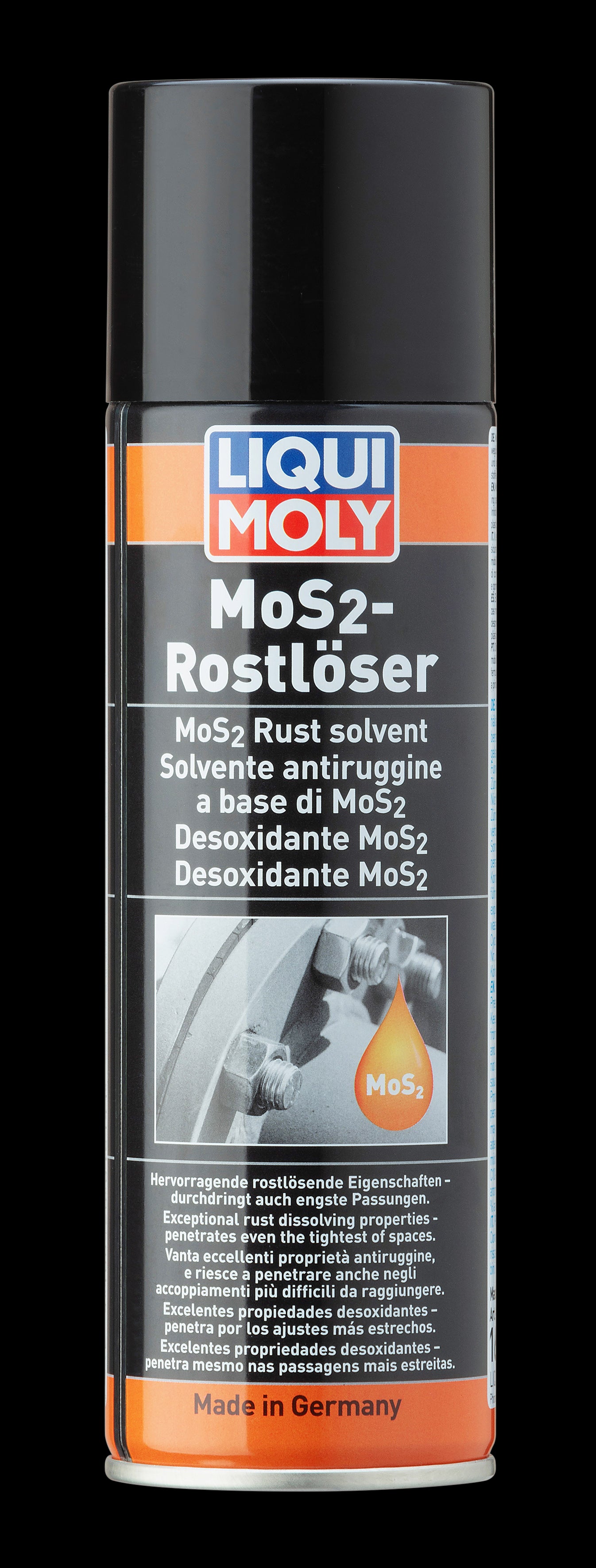 Liqui Moly Mos2-Rust Solvent 300ml - 1614| Arnold Clark Autoparts