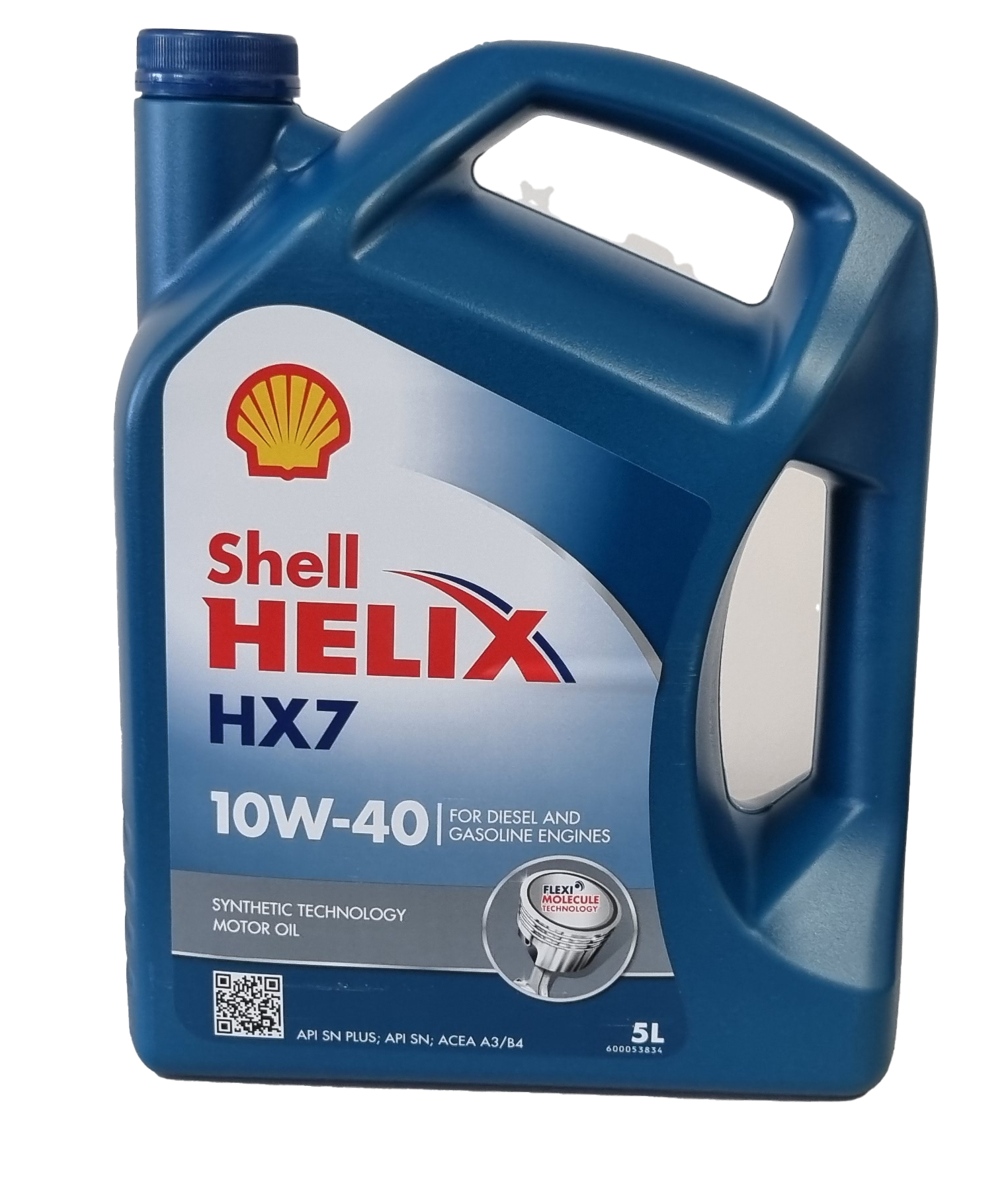 Shell Helix HX7 10W40 Synthetic - 5L engine oil | Arnold Clark Autoparts