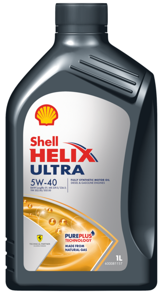 Shell Helix Ultra 5W40 - 1L engine oil | Arnold Clark Autoparts