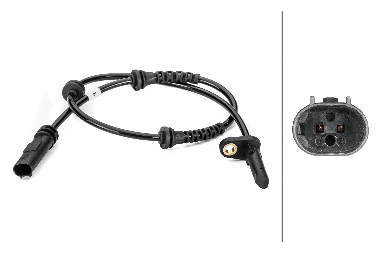 HELLA 6PU 012 806-461 Sensor, wheel speed - 2-pin connector