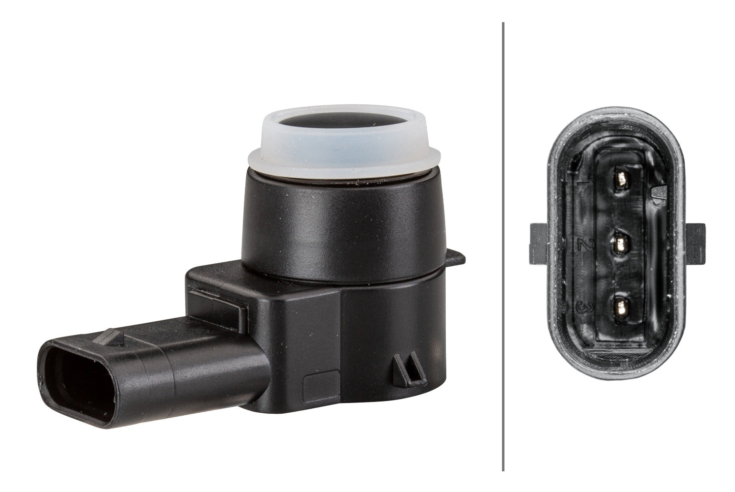 "HELLA 6PX 358 141-091 Sensor, parking distance control - angled - 3 ...