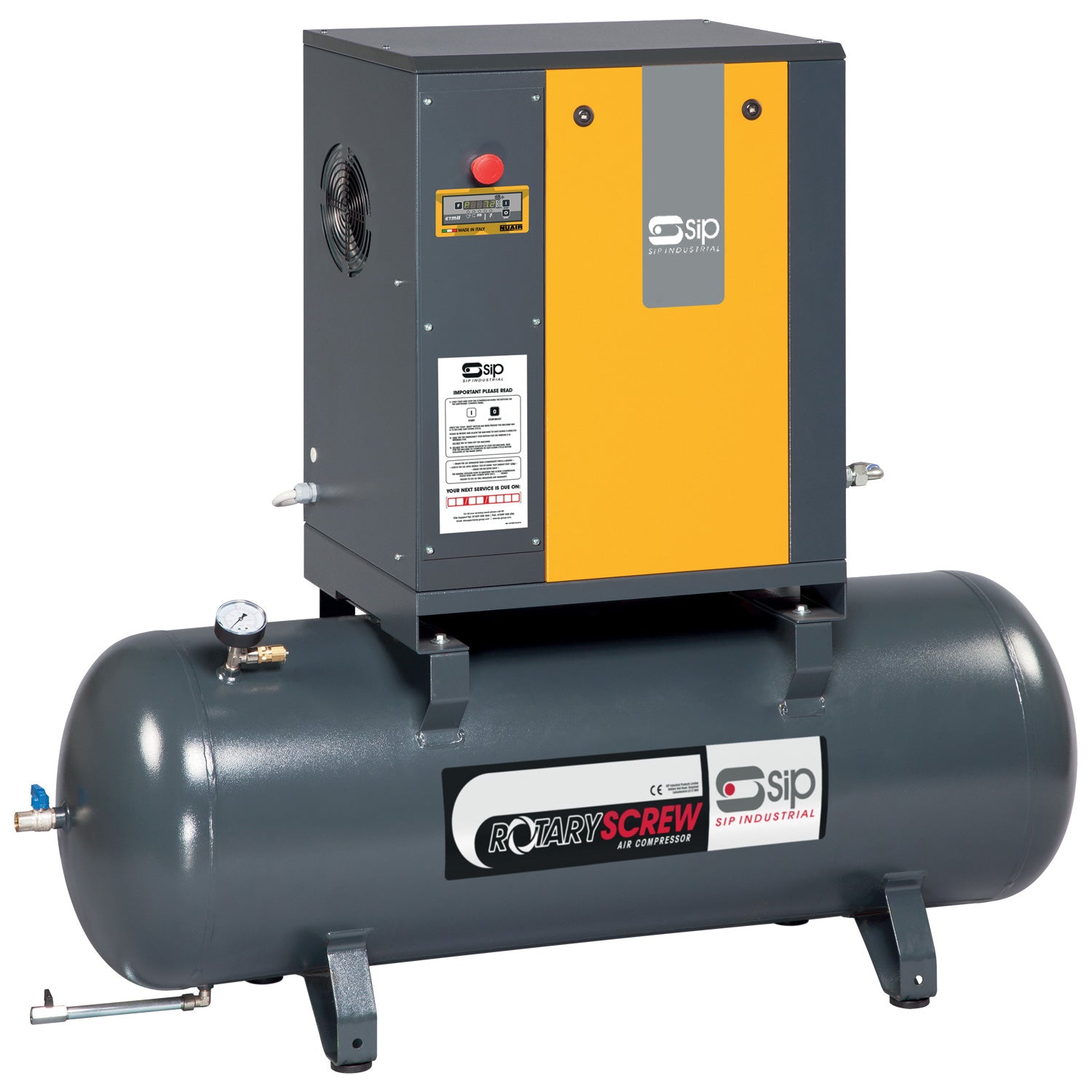 SIP RS5.5-08-270BD 270ltr Rotary Screw Compressor | Arnold Clark Autoparts