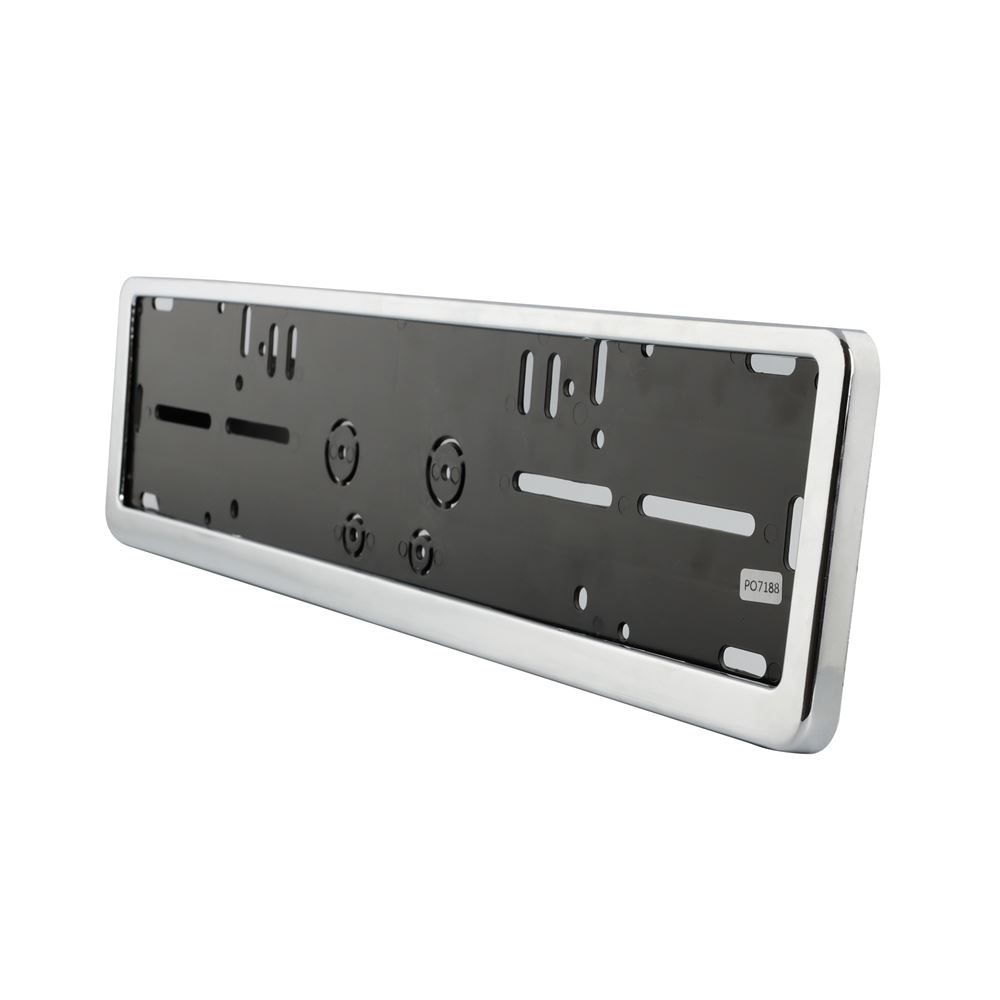 Chrome Plates ABS Number Plate Holder with Backing Plate | Arnold Clark ...