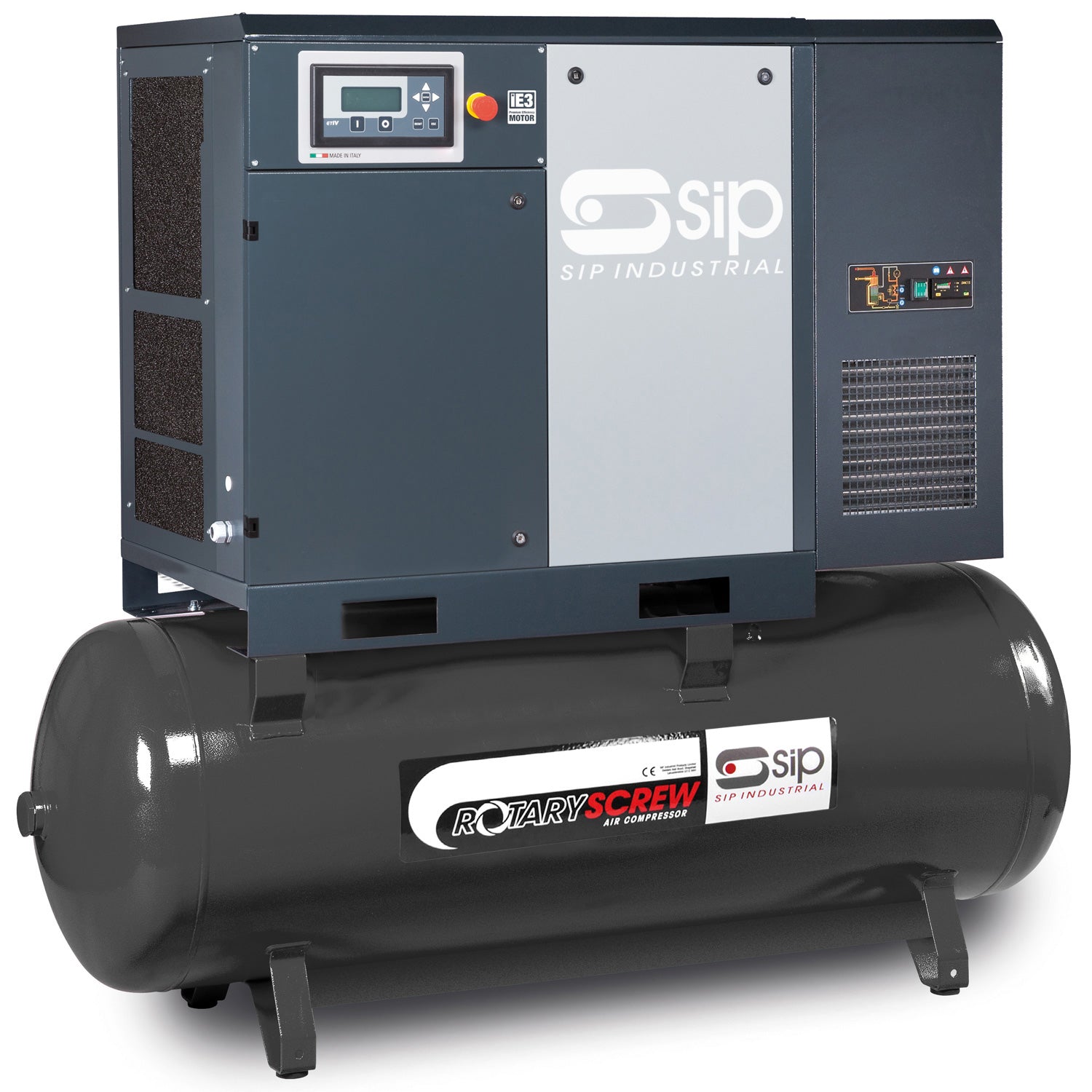 SIP RS15-10-500DD/RD 500ltr Rotary Screw Compressor with Dryer | Arnold ...