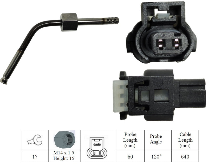 Lucas Exhaust Gas Temperature Sensor - LGS7065 | Arnold Clark Autoparts