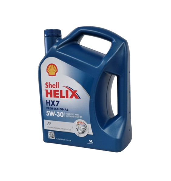 Shell Helix HX7 Professional AF 5W30 5 Litre Engine Oil | Arnold Clark ...