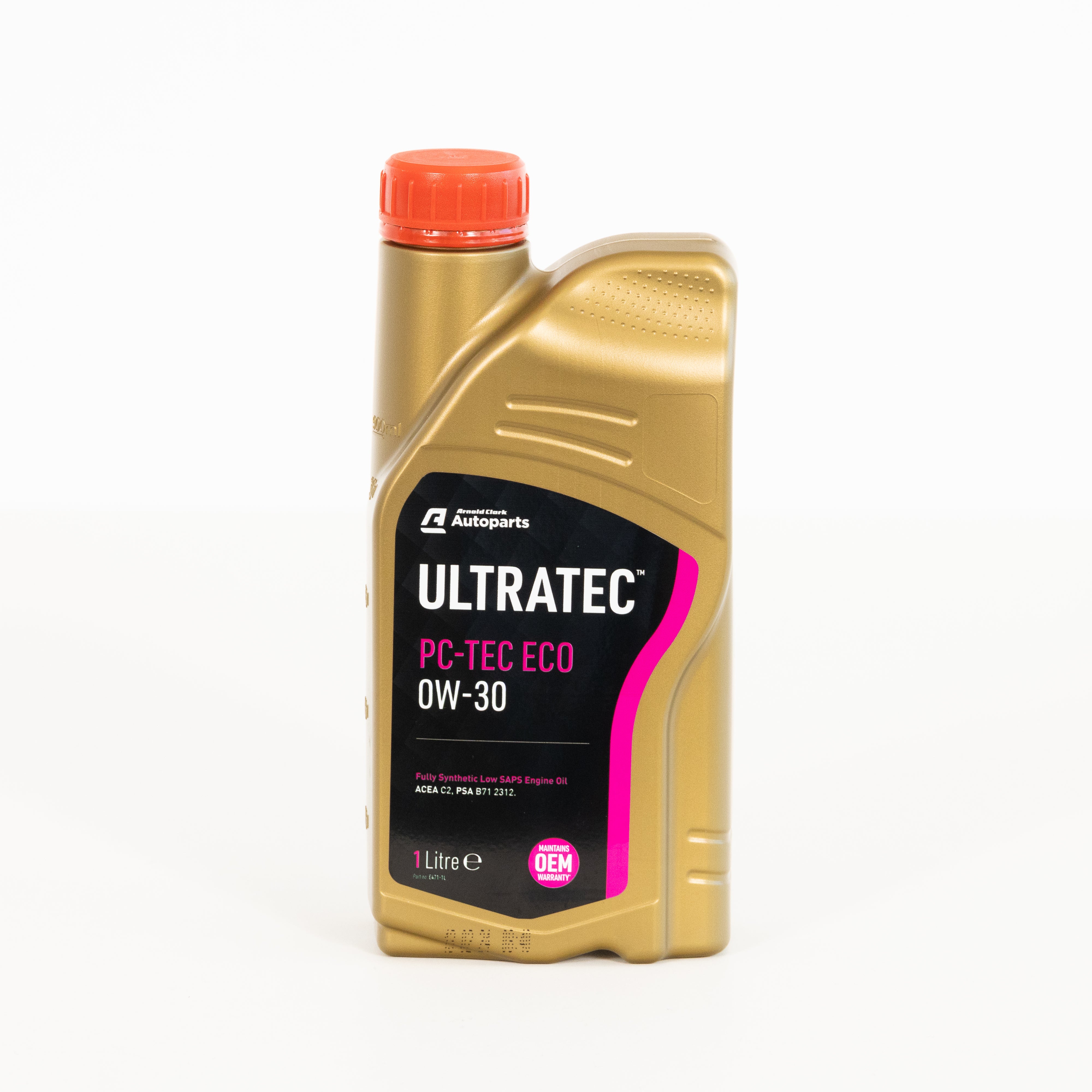 Ultratec PC-TEC ECO 0W30 1 Litre Engine Oil| Arnold Clark Autoparts