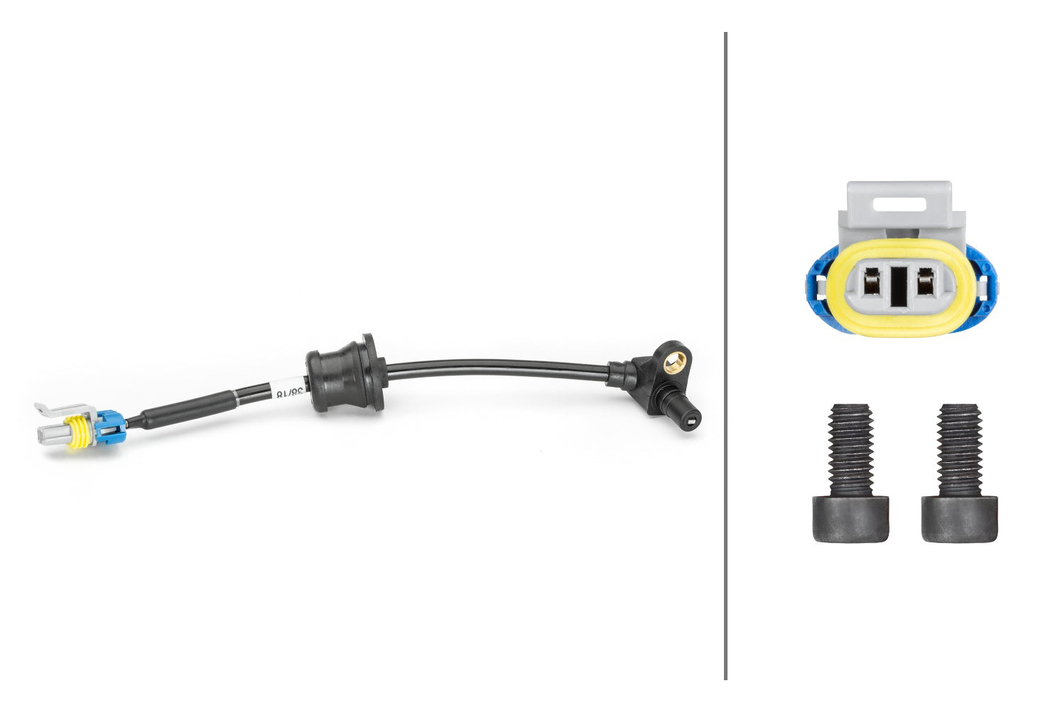 "HELLA 6PU 230 040-331 Sensor, wheel speed - 2-pin connector - Rear ...