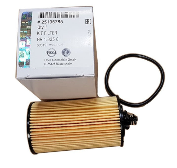 Vauxhall Oil Filter - 25195785 | Arnold Clark Autoparts