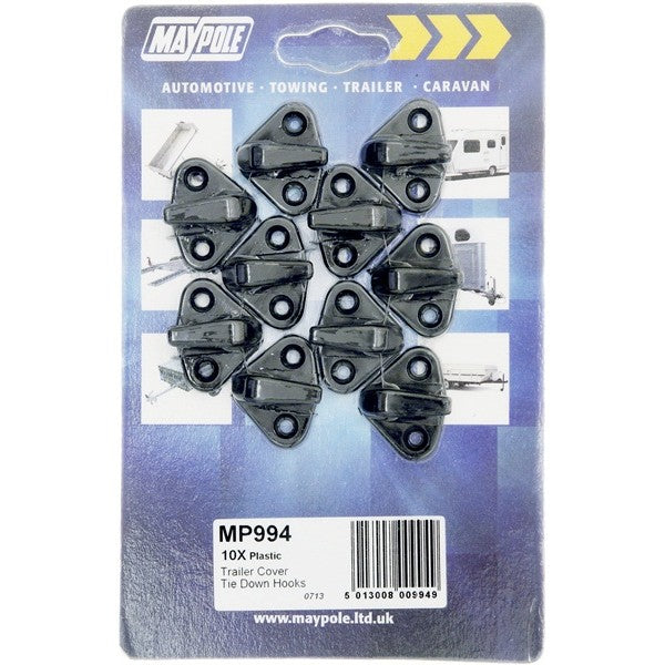 Plastic Trailer Cover Tie Down Hook X10 | Arnold Clark Autoparts