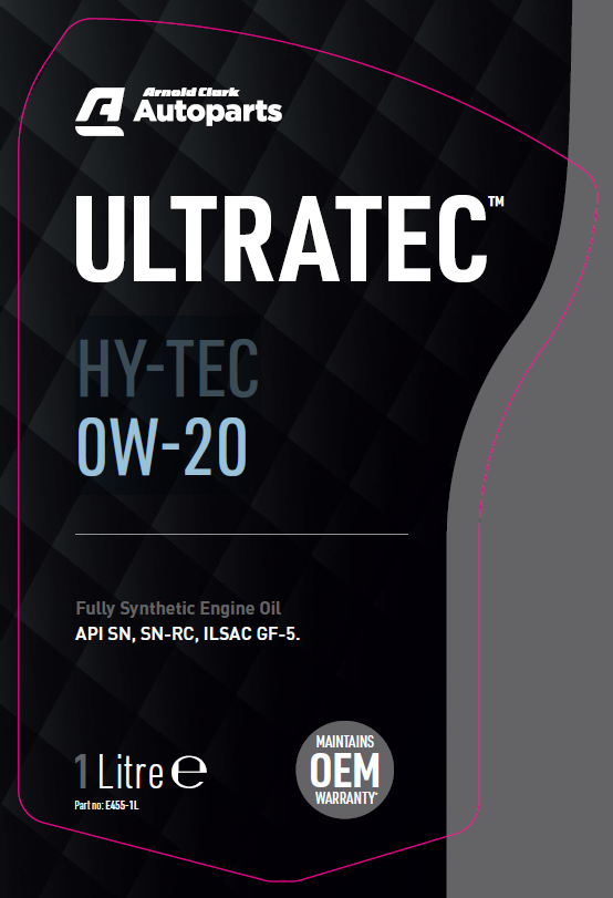 Ultratec HY-TEC 0W-20 1 Litre - E455-1L | Arnold Clark Autoparts