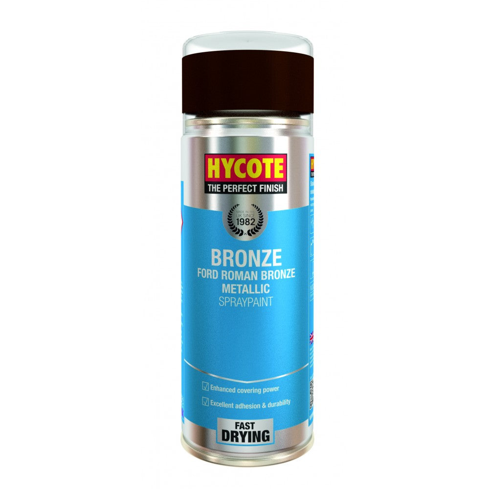 Hycote Ford Roman Bronze Metallic Spray Paint - 400Ml | Arnold Clark ...