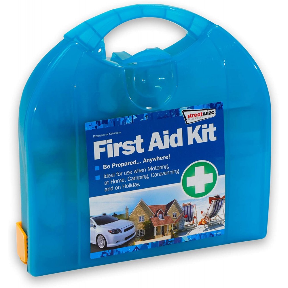 Streetwize Deluxe First Aid Kit with Mounting Bracket | Arnold Clark ...