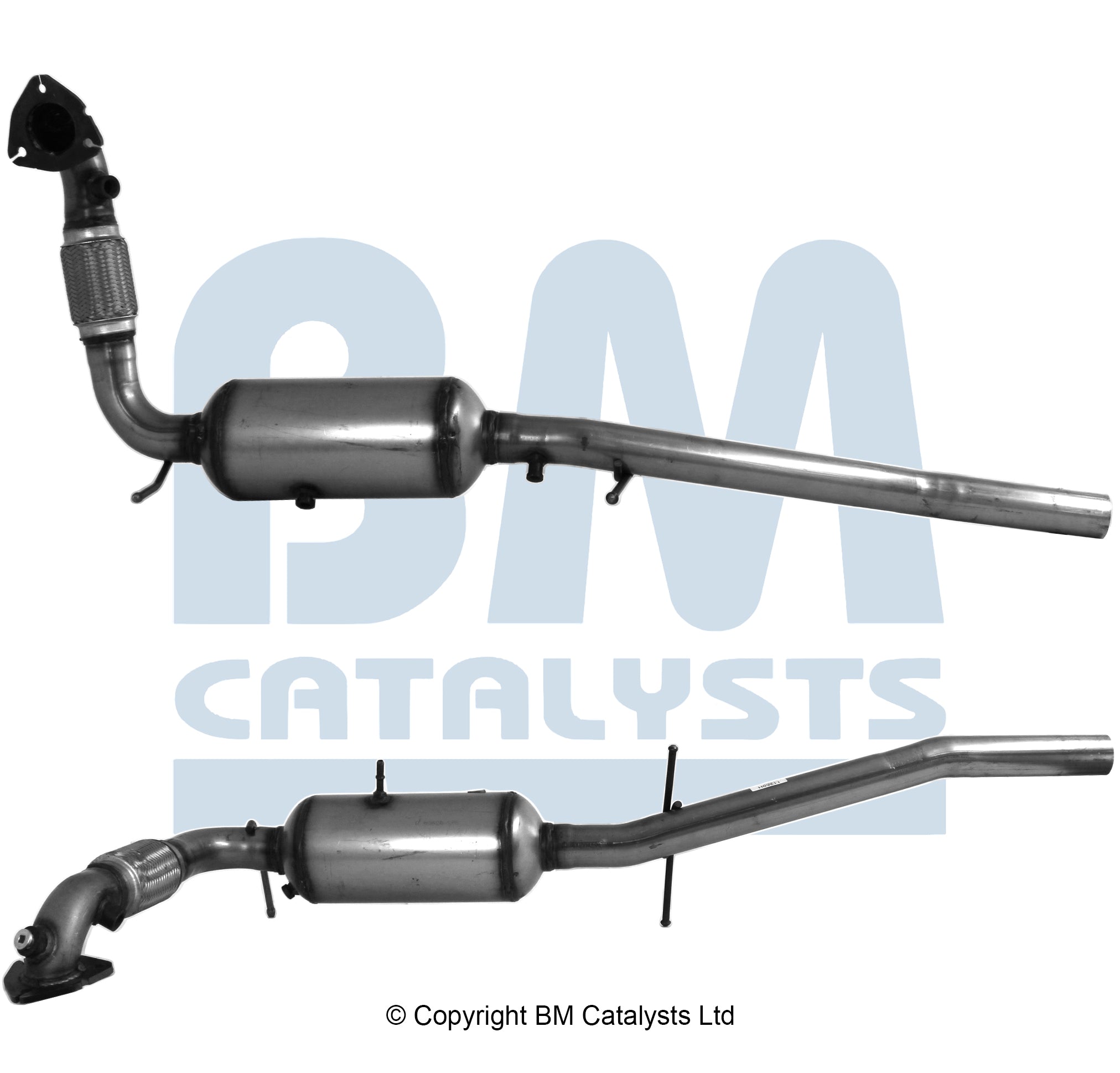 BM Cats Homologated Diesel Catalytic Converter & DPF - BM11259H with ...