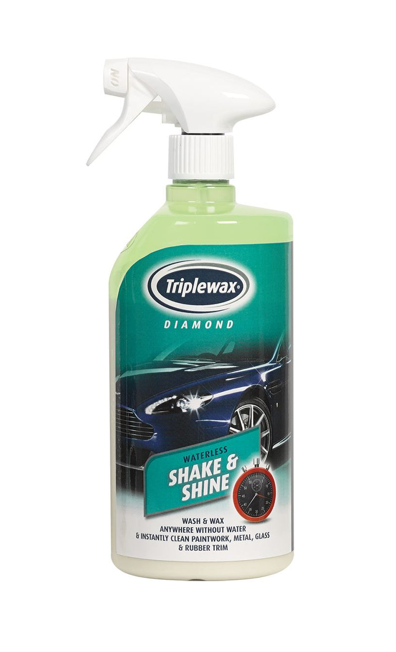Triplewax Diamond Shake & Shine Waterless Car Wash & Wax Shampoo 600Ml ...